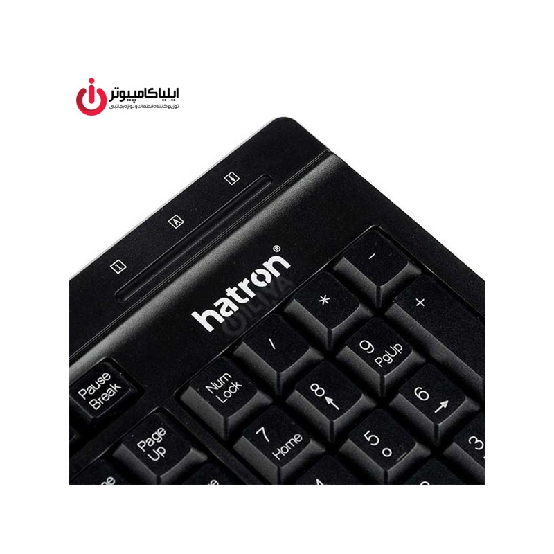 خرید و قیمت کیبورد USB هترون مدل HK210 - ایلیا کامپیوتر