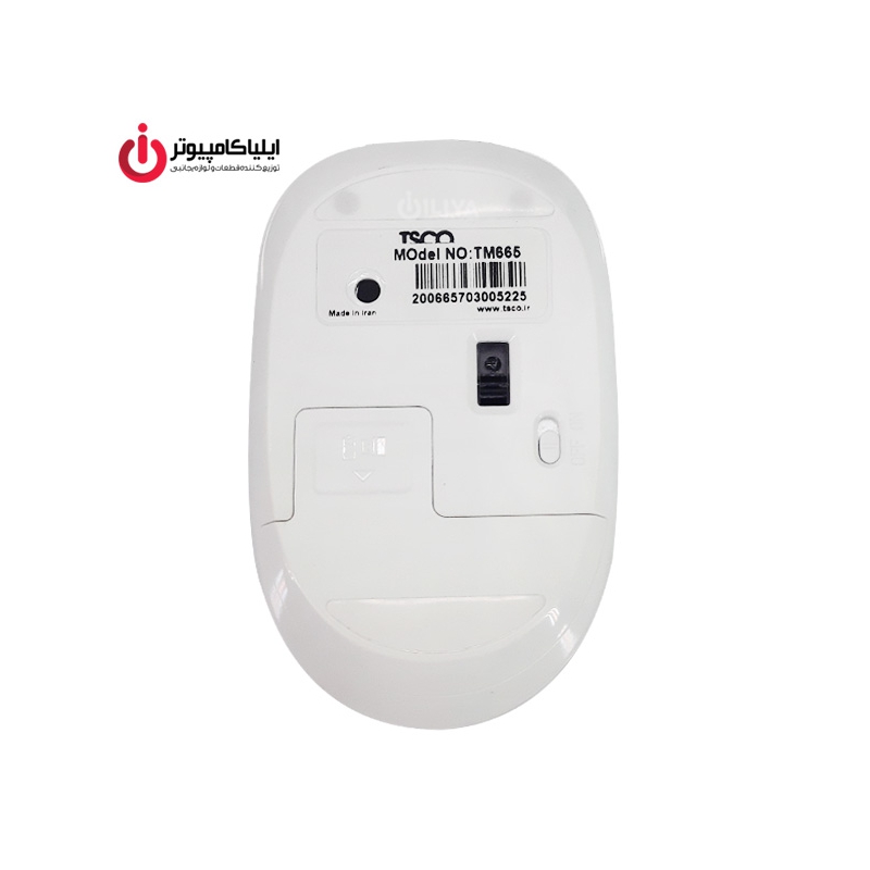 خرید و قیمت ماوس بی سیم تسکو مدل TM 665W - ایلیا کامپیوتر مشهد