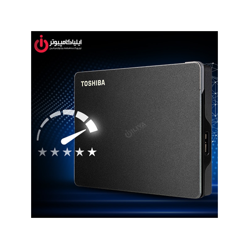 خرید و قیمت هارد دیسک اکسترنال USB3.2 توشیبا مدل Canvio Gaming DTX110 ...