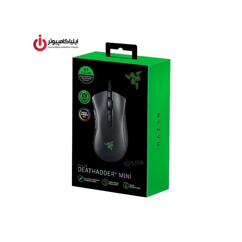خرید و قیمت ماوس USB گیمینگ ریزر مدل Deathadder V2 MINI - ایلیا ...