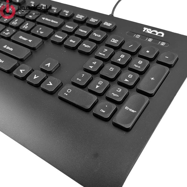 خرید و قیمت کیبورد تسکو اتصال USB مدل TK 8027 - ایلیا کامپیوتر