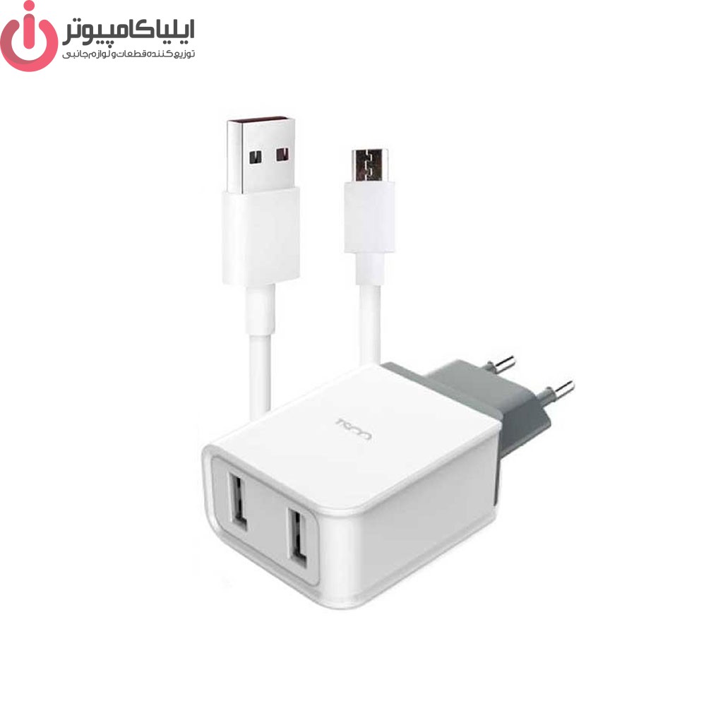 خرید و قیمت شارژر دیواری تسکو مدل Tsco TTC 54 - ایلیا کامپیوتر